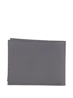 Emporio Armani Logo-plaque Bi-fold Wallet - Grey