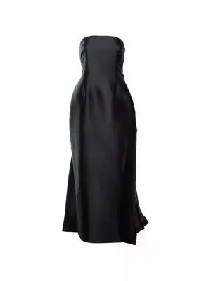 Solace London Imani Strapless Maxi Evening Dress