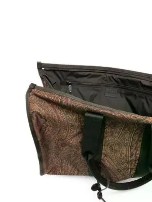 Etro Paisley-print Holdall - Brown