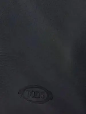 TOD'S Logo-detail Leather Shoulder Bag