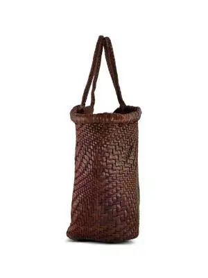 Dragon Diffusion Nantucket Woven Leather Tote Bag