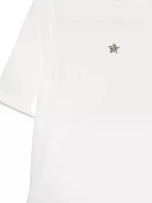 Lorena Antoniazzi Star-patch T-shirt - White