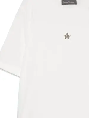 Lorena Antoniazzi Star Patch T-shirt - White