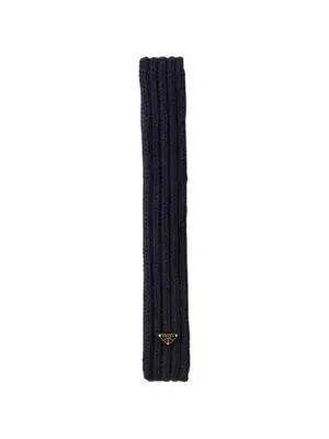 Prada Wool Scarf - Blue