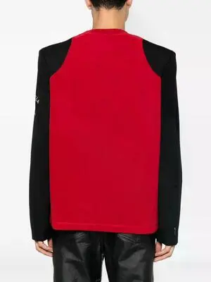 MAISON MARGIELA Raglan-sleeve Logo-print T-shirt