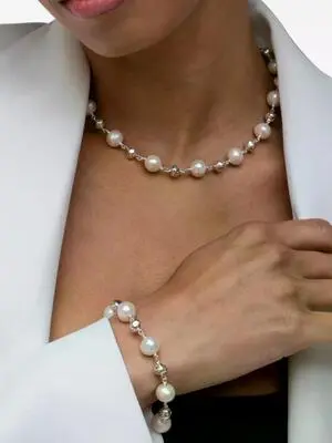 DOWER & HALL Nugget Freshwater Pearl Necklace