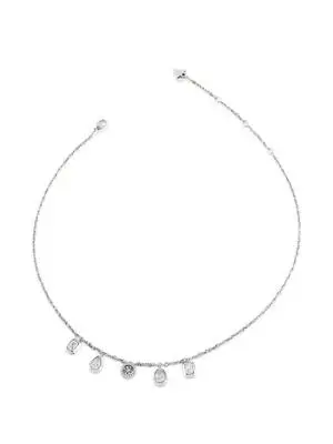 Guess 4g Charm Necklace - Silver