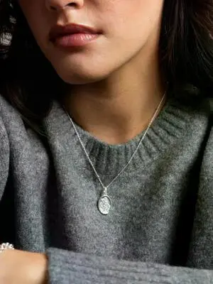 DOWER & HALL St. Christopher Talisman Necklace