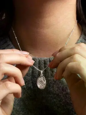 DOWER & HALL St. Christopher Talisman Necklace