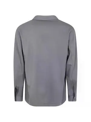 Tagliatore Logo-plaque Wool Shirt