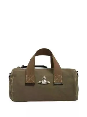 VIVIENNE WESTWOOD Paul Cylinder Orb-motif Tote Bag - Green