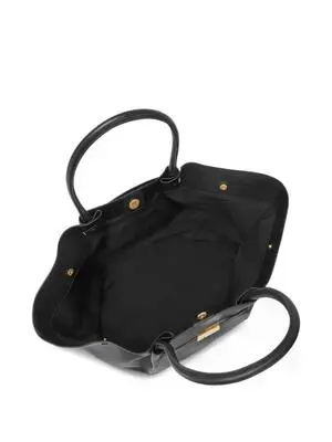 DEMELLIER The New York Hammered Leather Tote Bag