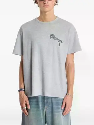 MAISON MARGIELA Graphic-print T-shirt - Grey