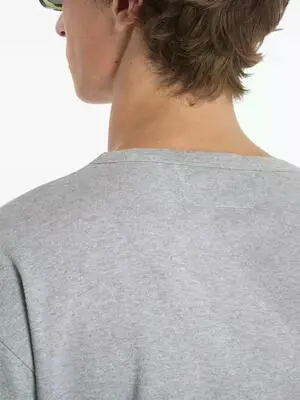 MAISON MARGIELA Graphic-print T-shirt - Grey