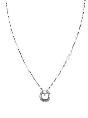 Guess Crystal-embellished Heart Necklace