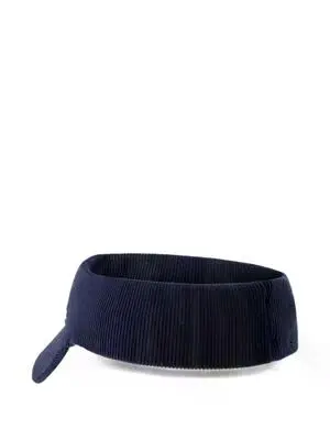 Guess Logo-embroidered Ribbed Visor