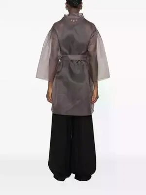 Antonelli Firenze Sheer Belted Coat
