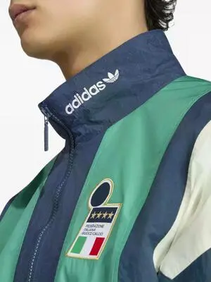 Adidas Colour-block Bomber Jacket