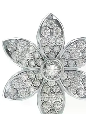 Guess Pavé Flower Stud Earrings