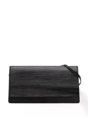 LOUIS VUITTON 2003 Epi Honfleur Shoulder Bag - Black