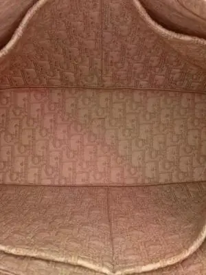 Dior Large Embroidered Mesh Book Tote Bag - Pink