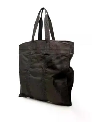Hermès 1990-2010 Canvas Herline Garment Bag Travel Bag