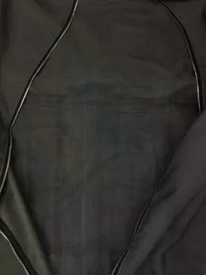 Hermès 1990-2010 Canvas Herline Garment Bag Travel Bag