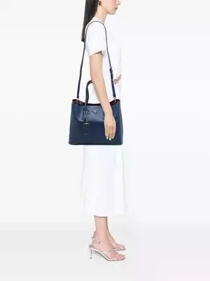 Prada 2013-2026 Large Saffiano Cuir Double Satchel