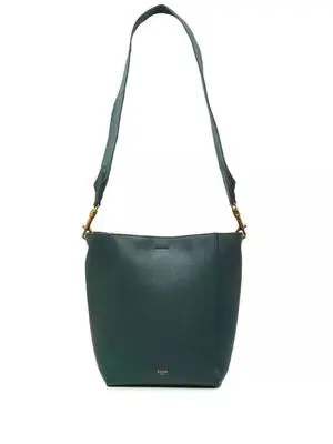 Celine Sangle Bucket Bag In Grained Calfskin