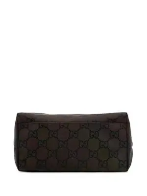 Gucci 2000-2015 Gg Nylon Shoulder Bag - Brown