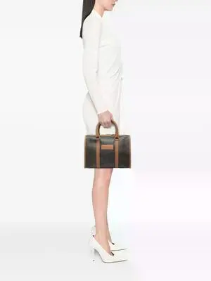 Dior Honeycomb Coated Canvas Boston Bag