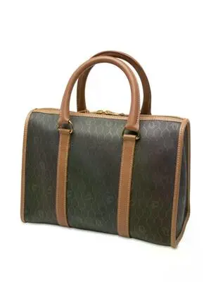 Dior Honeycomb Coated Canvas Boston Bag