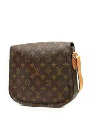 LOUIS VUITTON 2004 Monogram Saint Cloud Gm Crossbody Bag