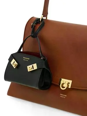FERRAGAMO Mini Hug Top Handle Bag Charm