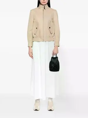 Prada 2018 Beaded Tessuto Evening Bear Drawstring Bucket Bag