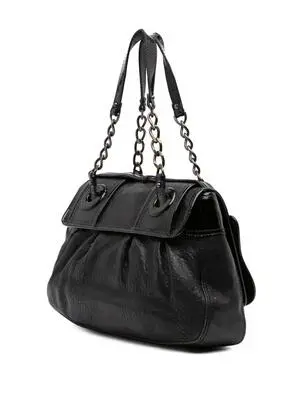 Fendi 2000-2010 Medium Leather B Bag Top Handle Bag Handbag