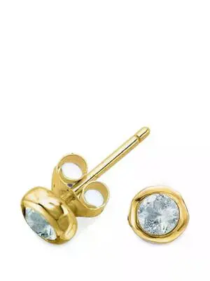 DOWER & HALL Dewdrop Aquamarine Stud Earrings