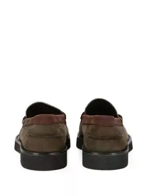 TOD'S Suede Penny Loafers