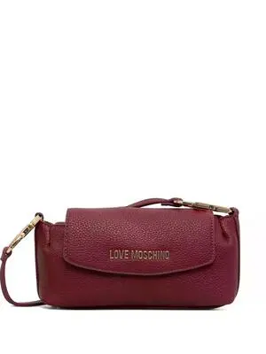 Moschino Logo-lettering Cross Body Bag - Red