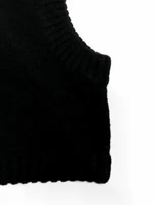LISA YANG Ribbed-knit Balaclava - Black
