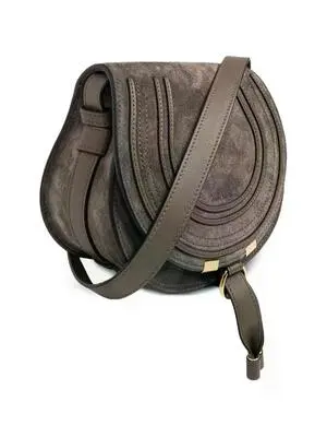 Chloé Small Marcie Shoulder Bag - Grey