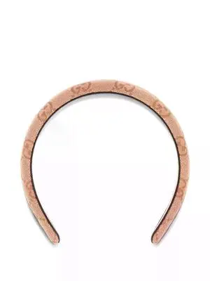 Gucci Gg Supreme Hairband - Pink