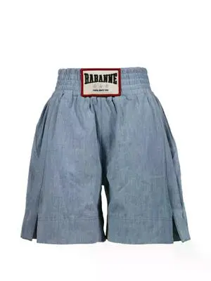Rabanne Logo-patch Bermuda Shorts