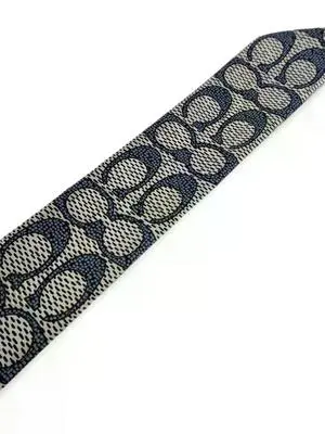 COACH Signature Monogram-print Silk Scarf