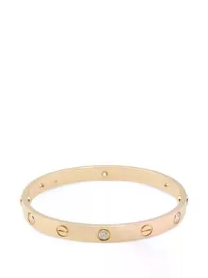 Cartier 2000s Love Diamond Bracelet - Gold