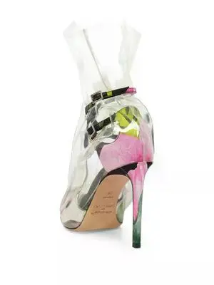 Off-White X Jimmy Choo Claire Floral-print Pumps