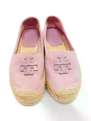 Tory Burch Double T Platform Espadrille Flats