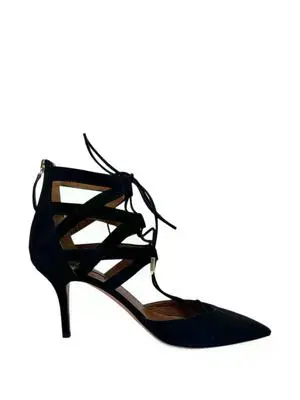 AQUAZZURA Belgravia Lace-up Pumps