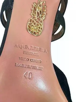 AQUAZZURA Belgravia Lace-up Pumps