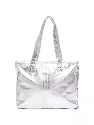 Adidas Metallic Logo-embossed Tote Bag